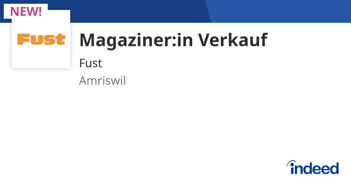 VerkÃ¤ufer:in Food - Amriswil, TG - Indeed.com