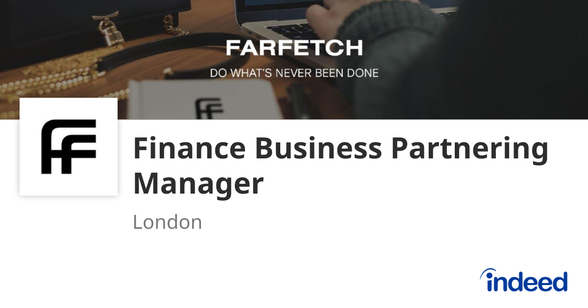 Finance Business Partnering Manager - London - Indeed.com