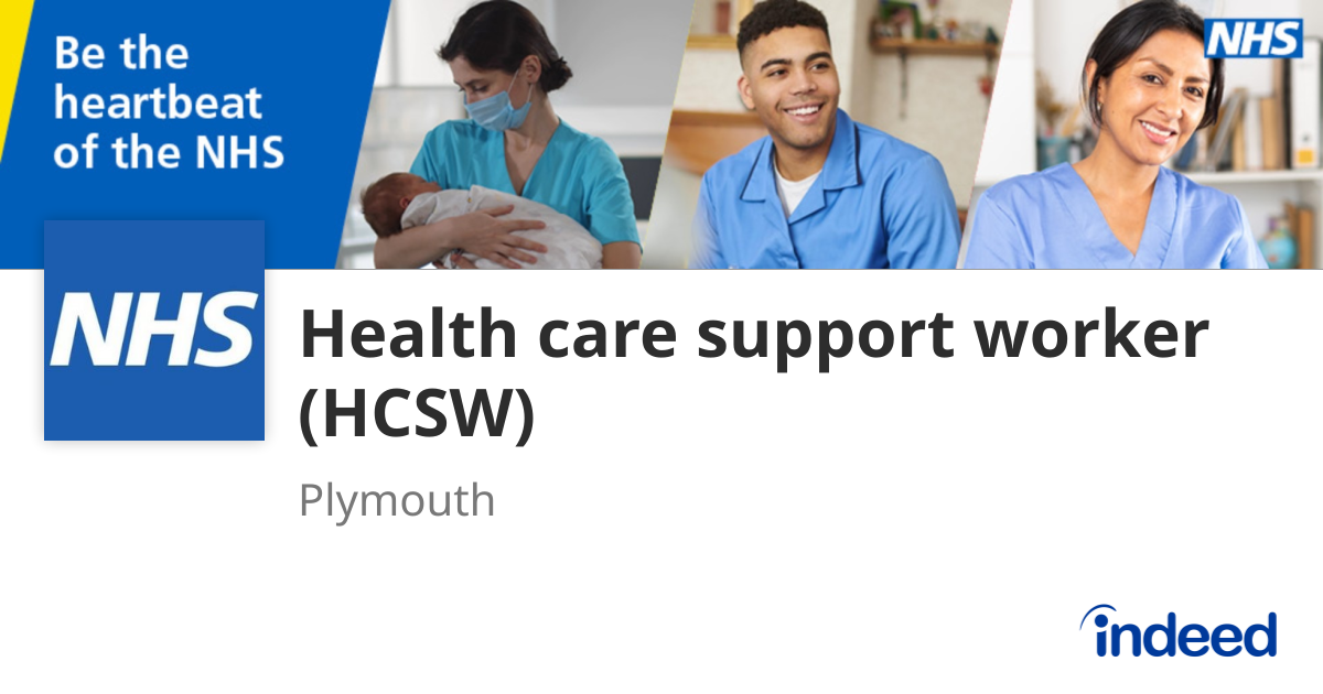 Health care support worker (HCSW) - Plymouth PL6 8DH - Indeed.com