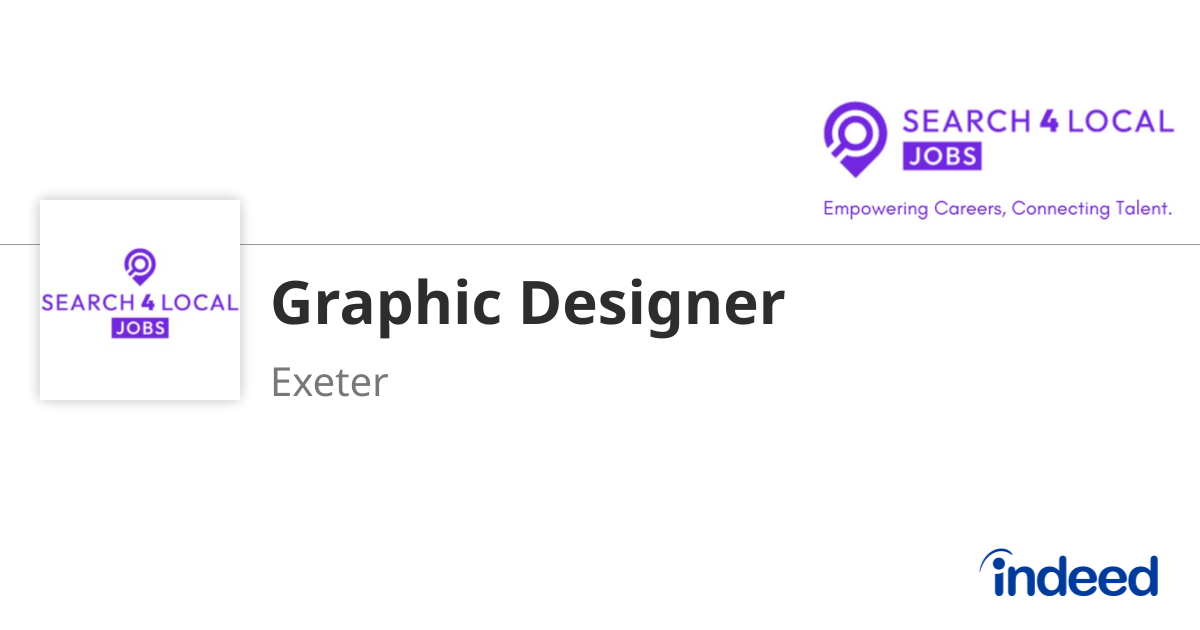 Graphic Designer - Exeter EX2 5JL - Indeed.com