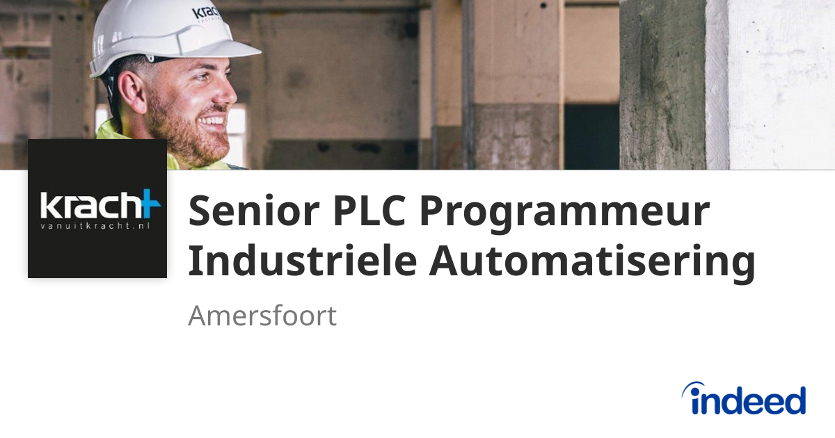 Senior control engineer Industriele Automatisering - 3824 Amersfoort ...
