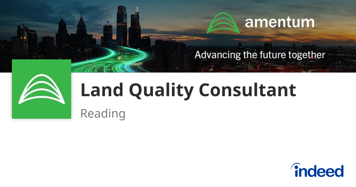 Land Quality Consultant - Reading RG7 4PR - Indeed.com
