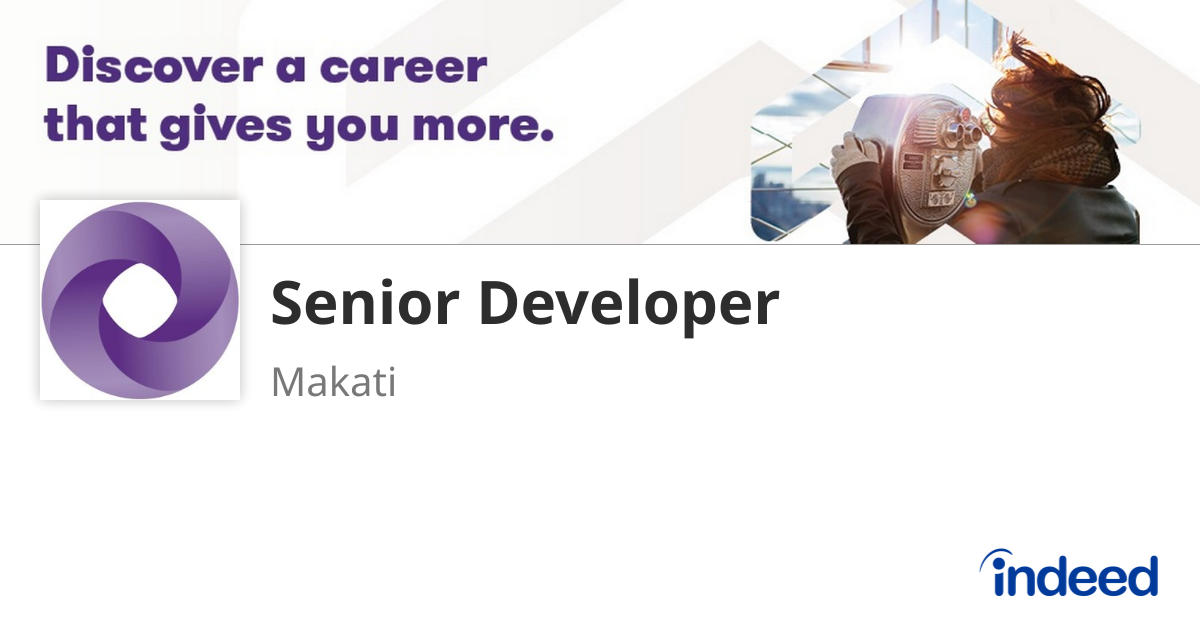 Senior Developer - Makati - Indeed.com