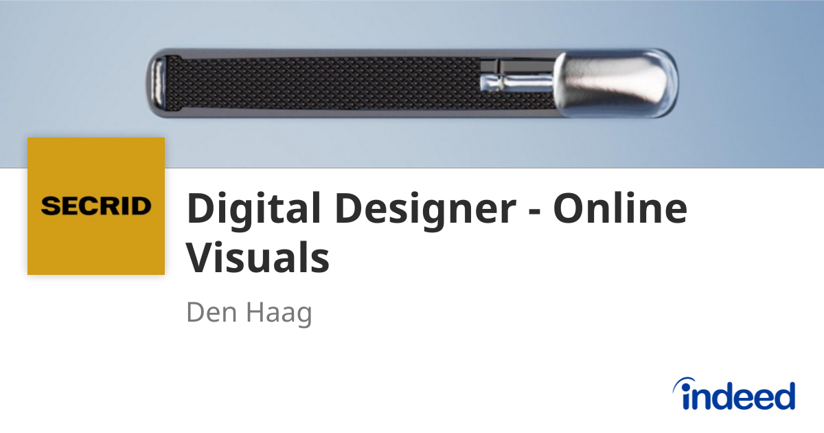 Digital Designer - Online Visuals - 2516 Den Haag - Indeed.com