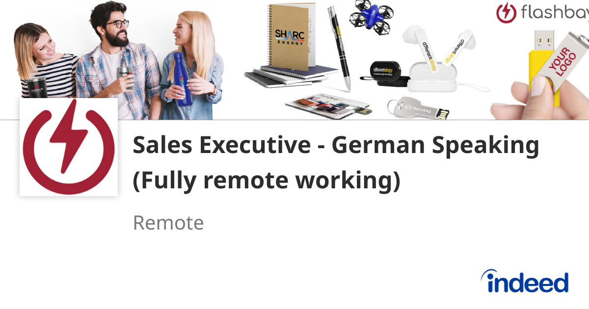 Sales Executive - German Speaking (Fully remote working) - Remote ...