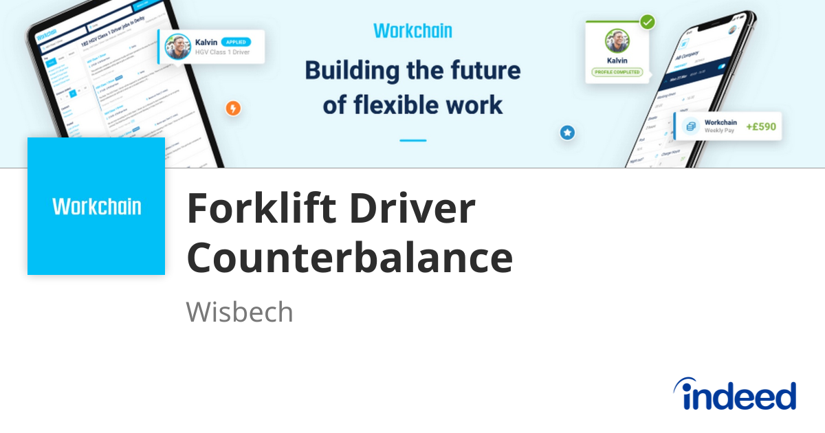 Forklift Driver Counterbalance - Wisbech - Indeed.com