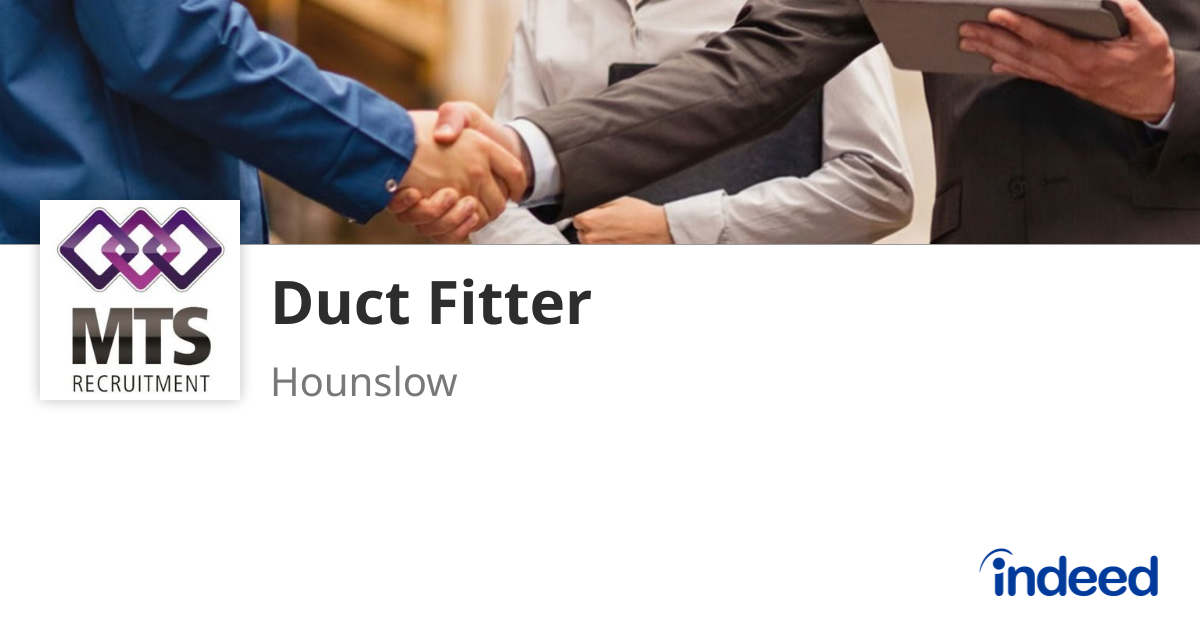 Duct Fitter - Hounslow TW6 - Indeed.com