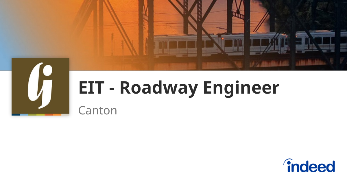 EIT - Roadway Engineer - Canton, OH 44718 - Indeed.com