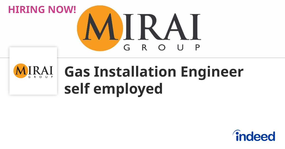 Gas Installation Engineer self employed - East Midlands Region - Indeed.com