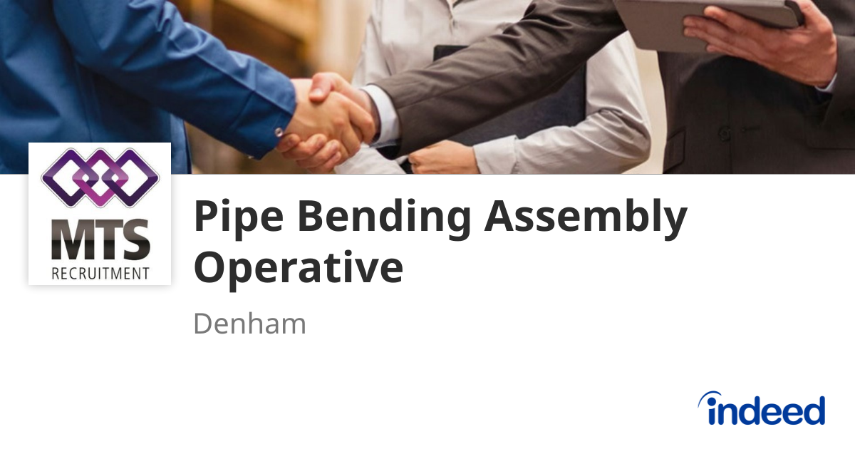 Assembly Operative Pipes - Denham UB9 - Indeed.com