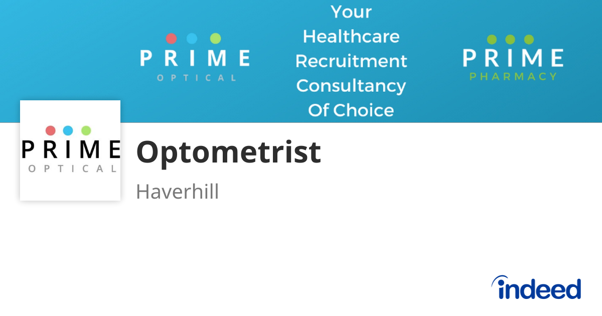 Optometrist - Haverhill - Indeed.com