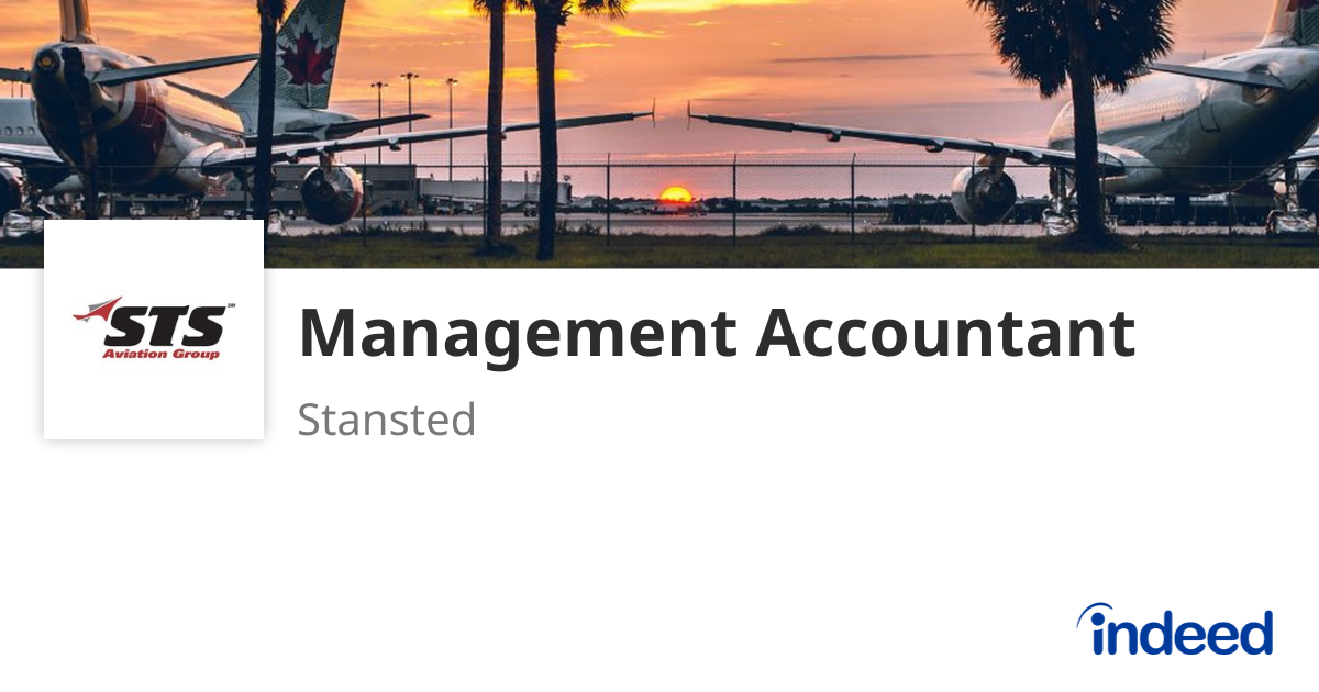 Management Accountant - Stansted CM24 1RL - Indeed.com