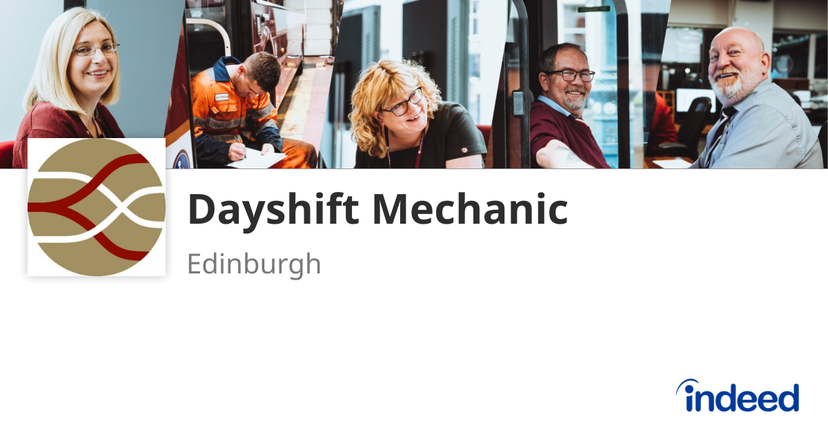 Dayshift Mechanic - Edinburgh EH14 2BB - Indeed.com