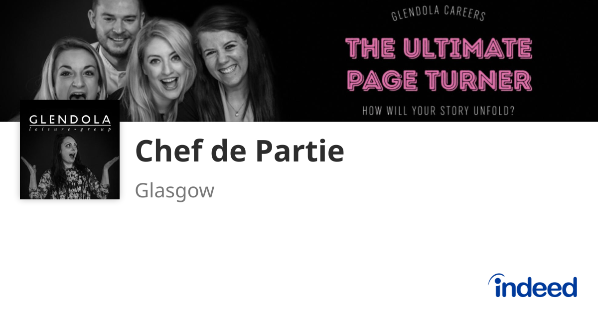 Chef de Partie - Glasgow G2 1DH - Indeed.com