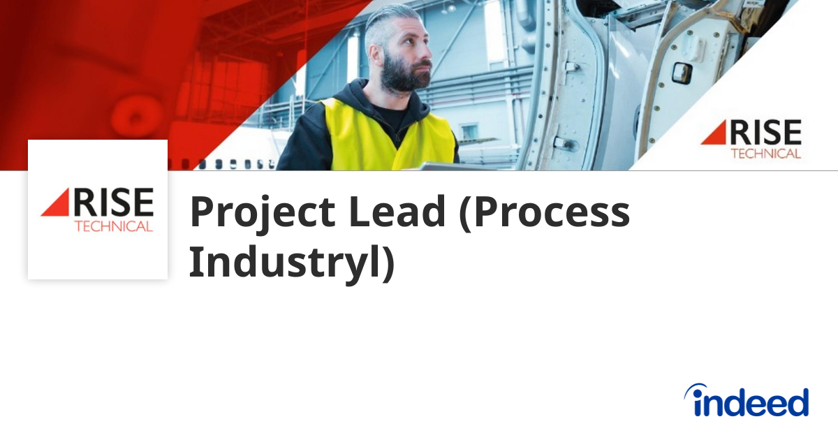 Project Lead (Process Industryl) - Gloucestershire - Indeed.com