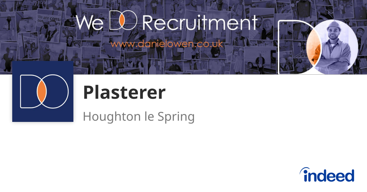 Plasterer - Houghton le Spring DH4 7AP - Indeed.com