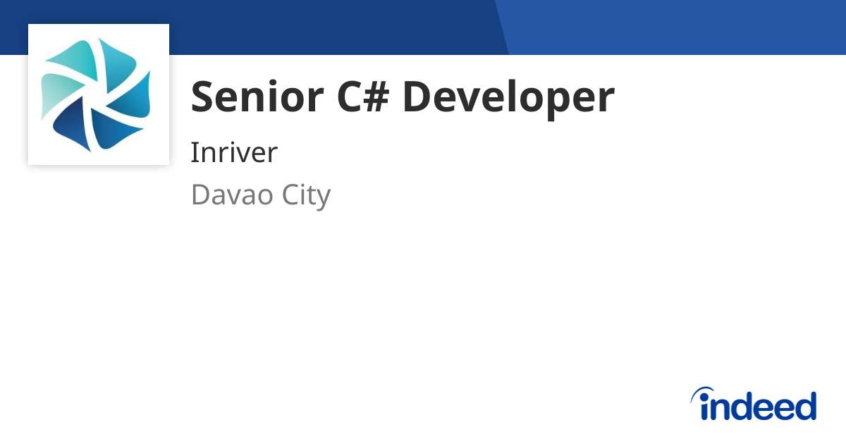 Senior Python Developer - Davao City - Indeed.com