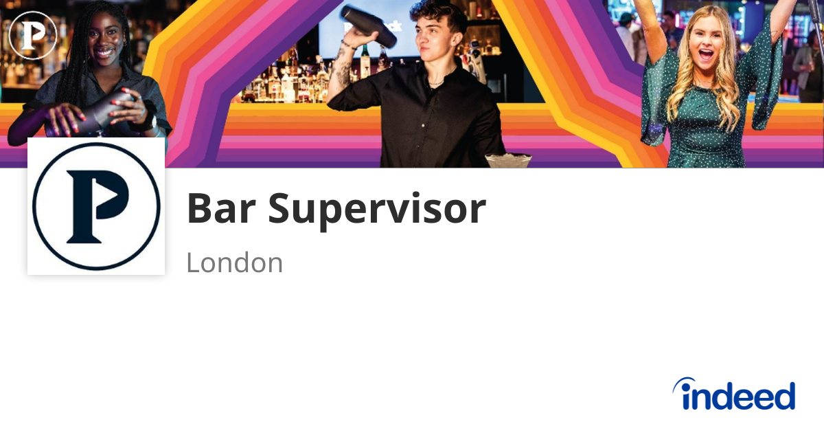 Bar Supervisor - London EC2R 8EN - Indeed.com