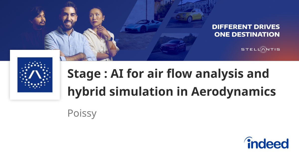 Stage : AI for air flow analysis and hybrid simulation in Aerodynamics ...