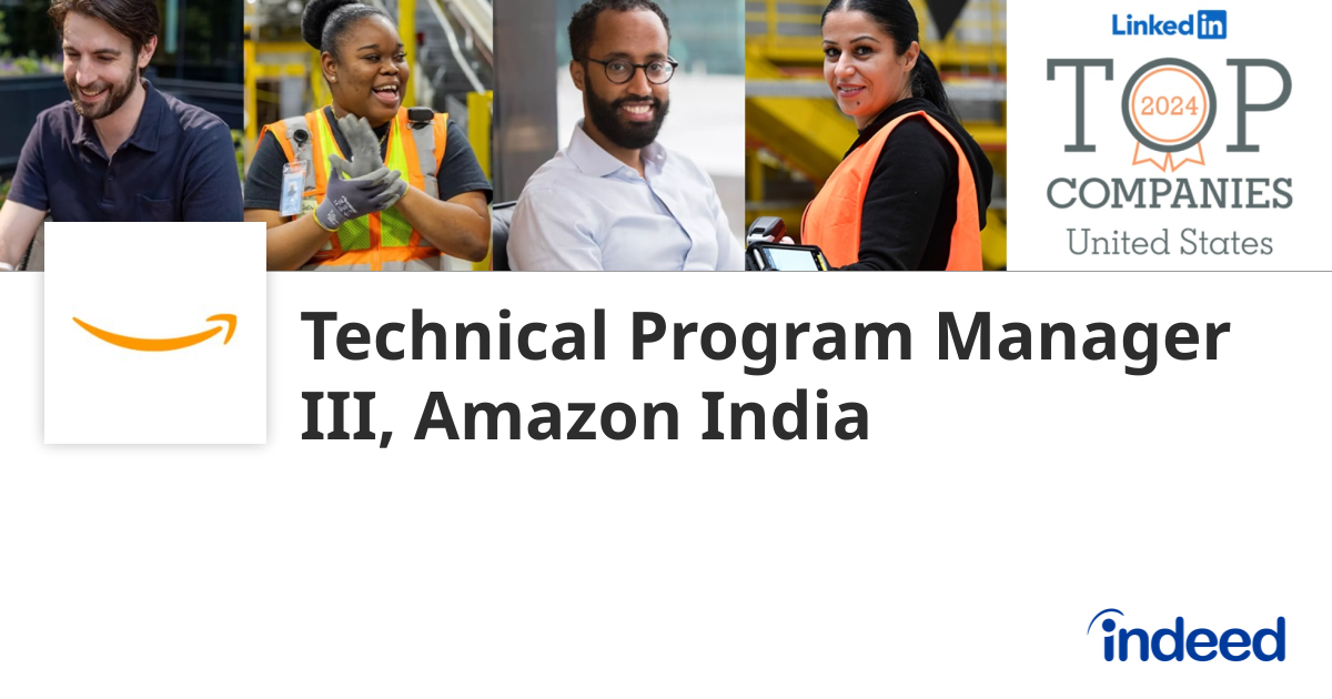 Technical Program Manager III, Amazon India - Hyderabad, Telangana ...