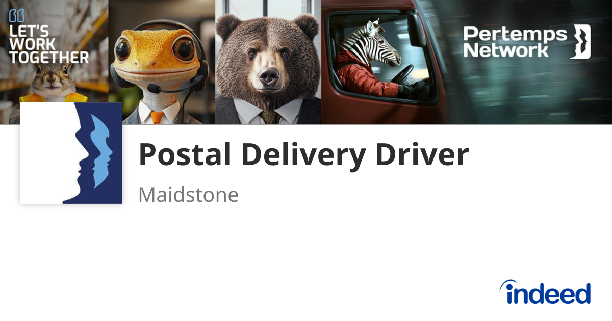 Postal Delivery Driver - Maidstone - Indeed.com