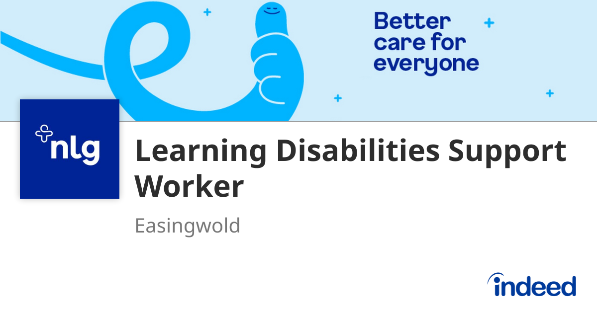 Learning Disabilities Support Worker - Easingwold - Indeed.com