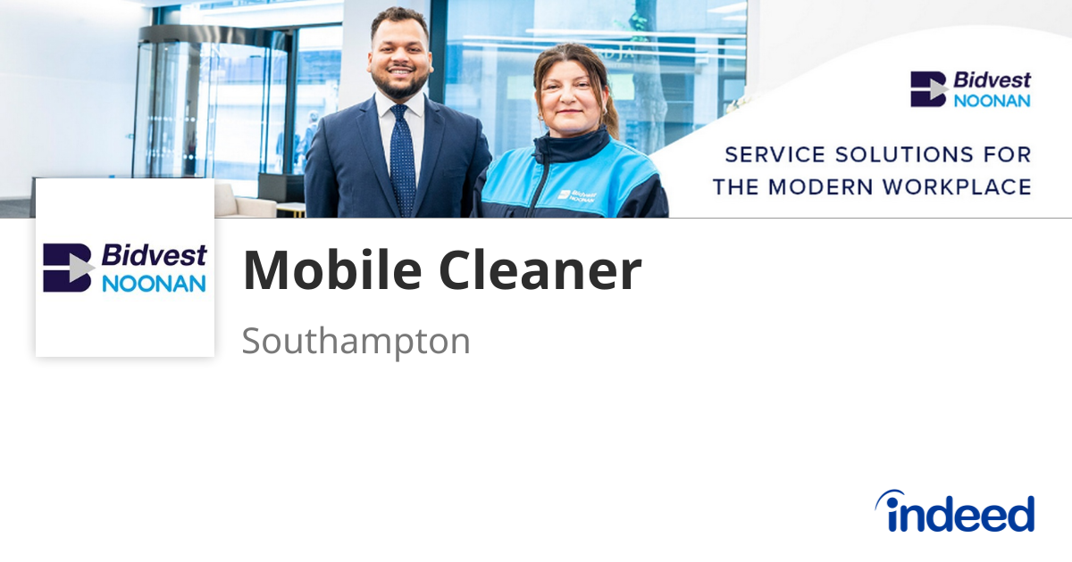 Mobile Cleaner - Southampton SO15 - Indeed.com