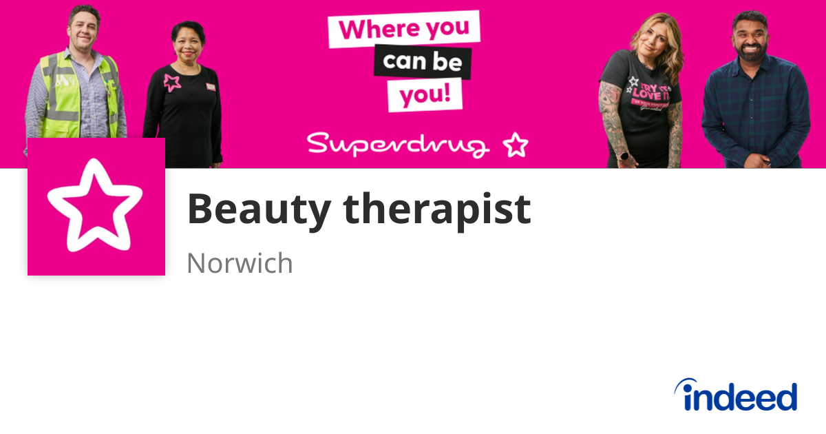 Beauty therapist - Norwich NR2 - Indeed.com