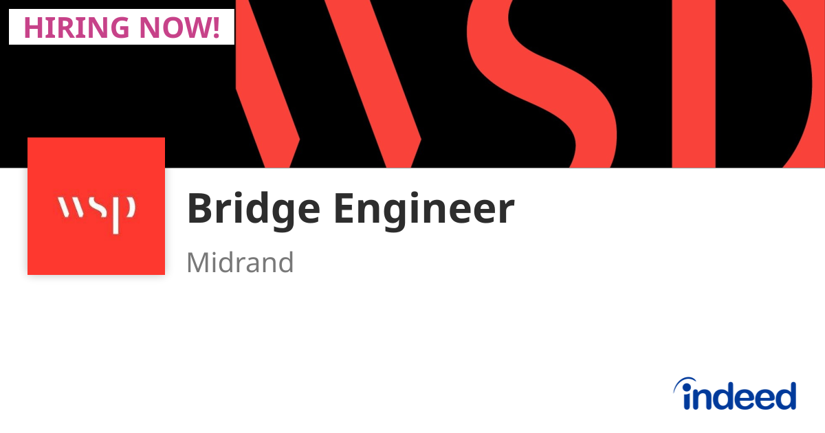 Bridge Engineer - Midrand, Gauteng - Indeed.com