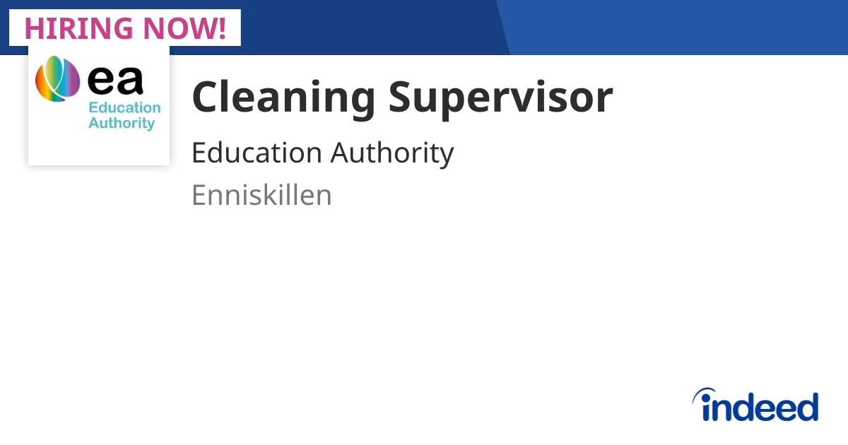 Cleaning Supervisor - Enniskillen - Indeed.com