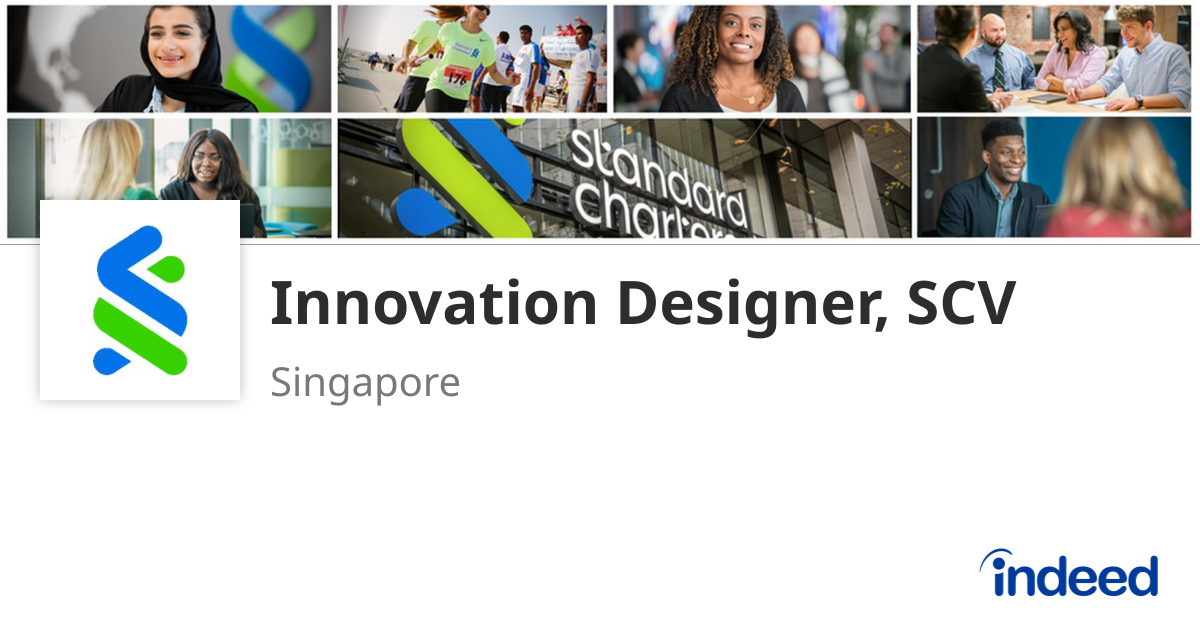 Innovation Designer, SCV - Singapore - Indeed.com