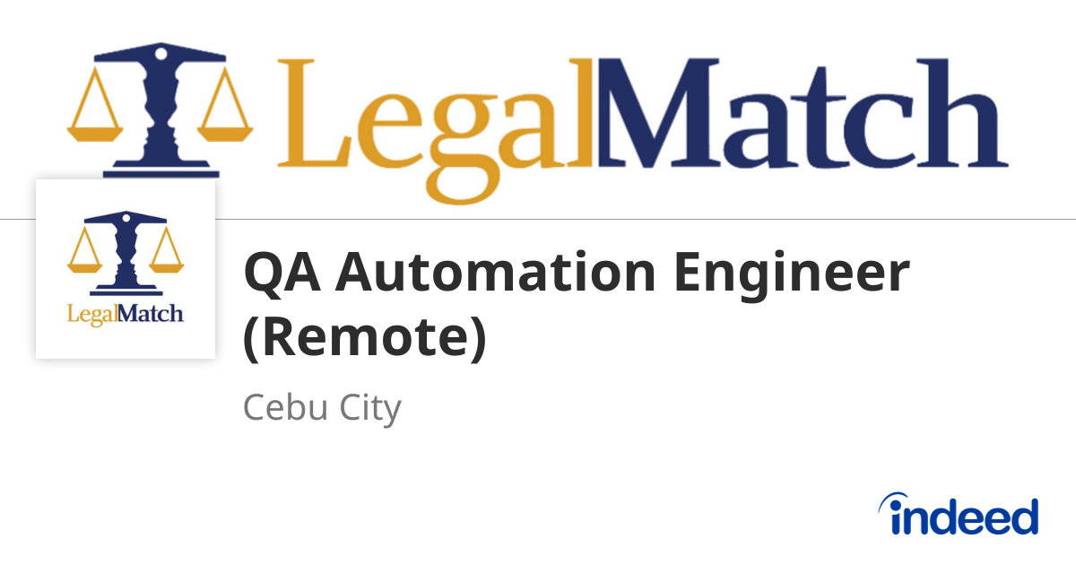 QA Automation Engineer (Remote) - Cebu City - Indeed.com