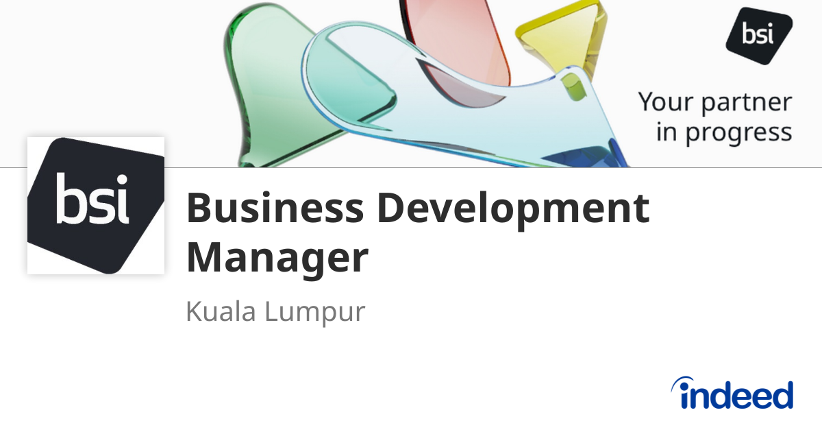 Business Development Manager - Kuala Lumpur - Indeed.com