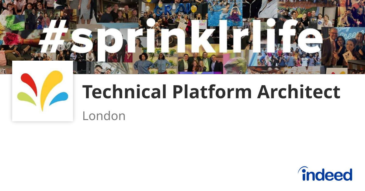 Technical Platform Architect - London - Indeed.com