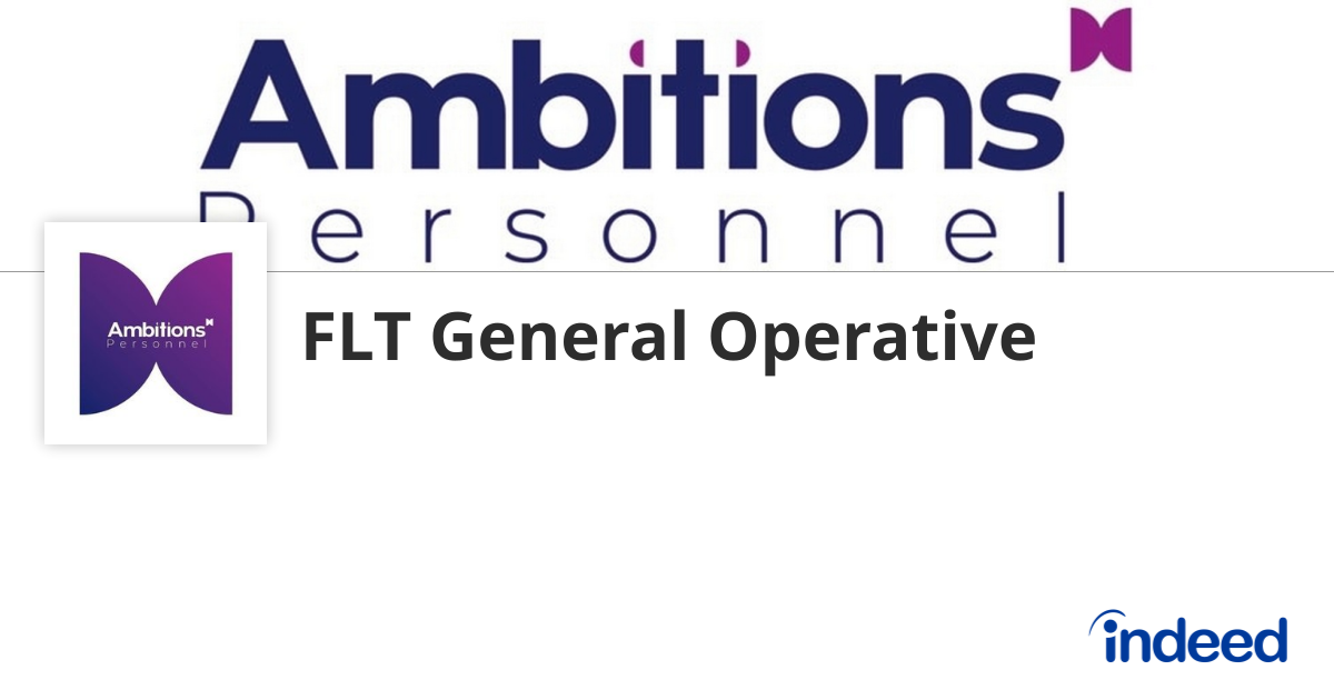 FLT General Operative - Lincolnshire - Indeed.com