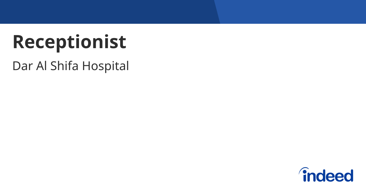 Receptionist - Kuwait - Indeed.com