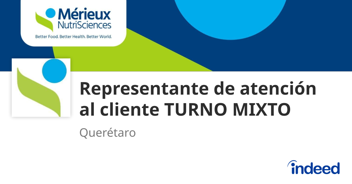 Representante de atención al cliente - Querétaro, Qro. - Indeed.com