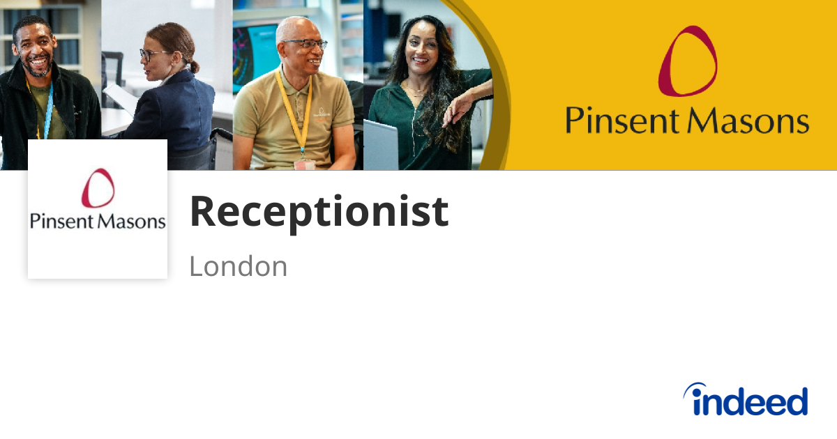 Receptionist - London - Indeed.com