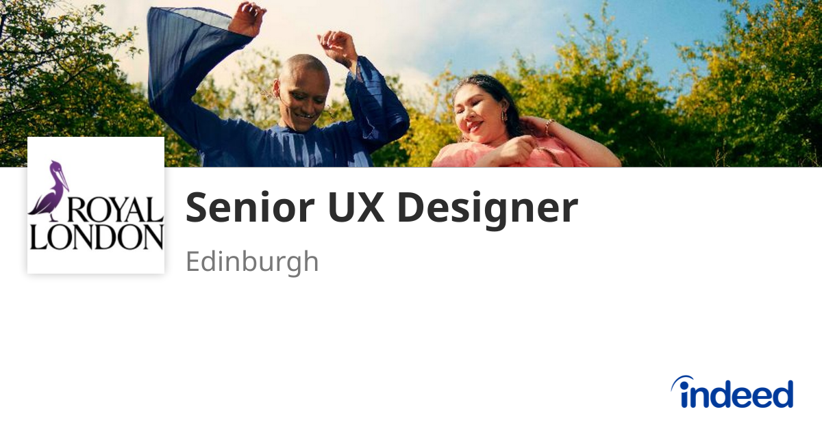 Senior UX Designer - Edinburgh - Indeed.com