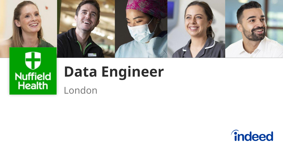 Data Engineer - London EC1A 4LX - Indeed.com