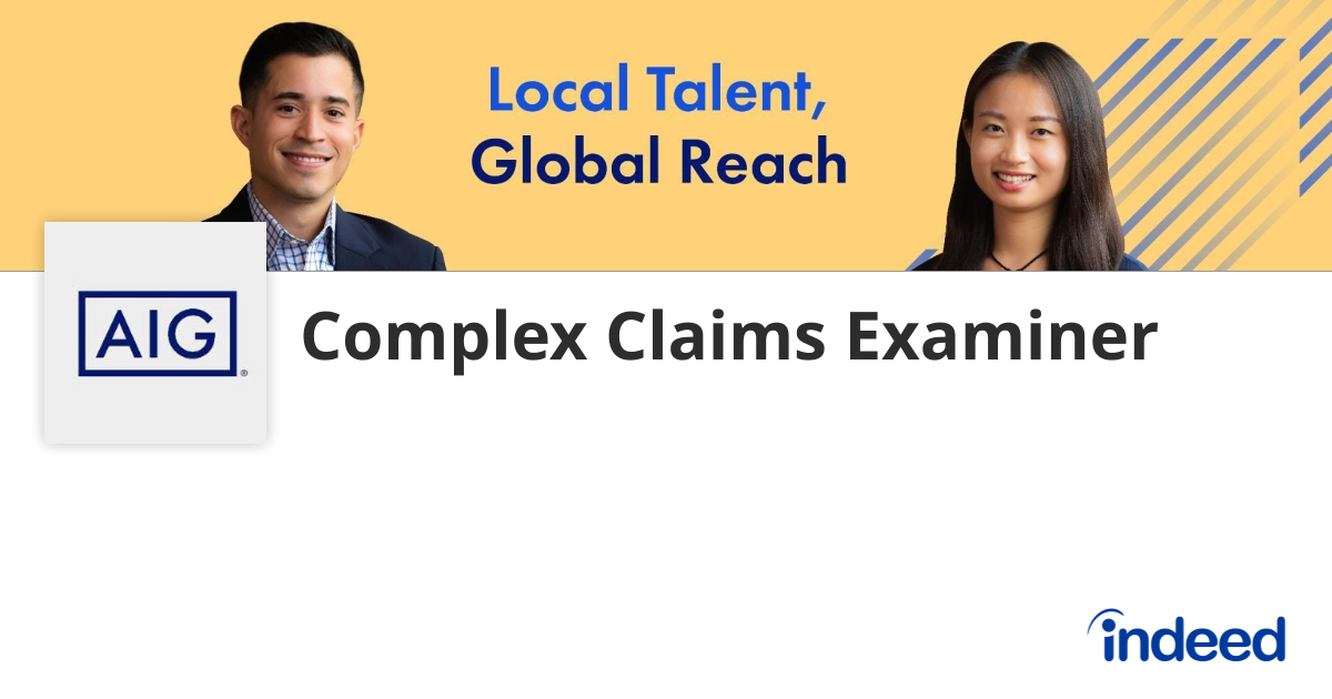 Complex Claims Examiner - Hong Kong - Indeed.com