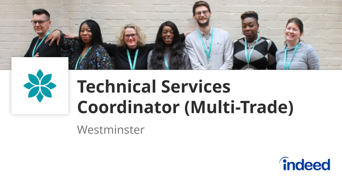 Technical Services Coordinator - Westminster SE1 7JB - Indeed.com