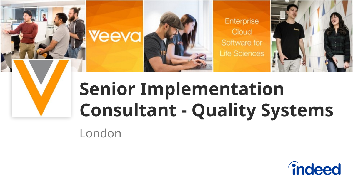 Senior Implementation Consultant - Quality Systems - London - Indeed.com