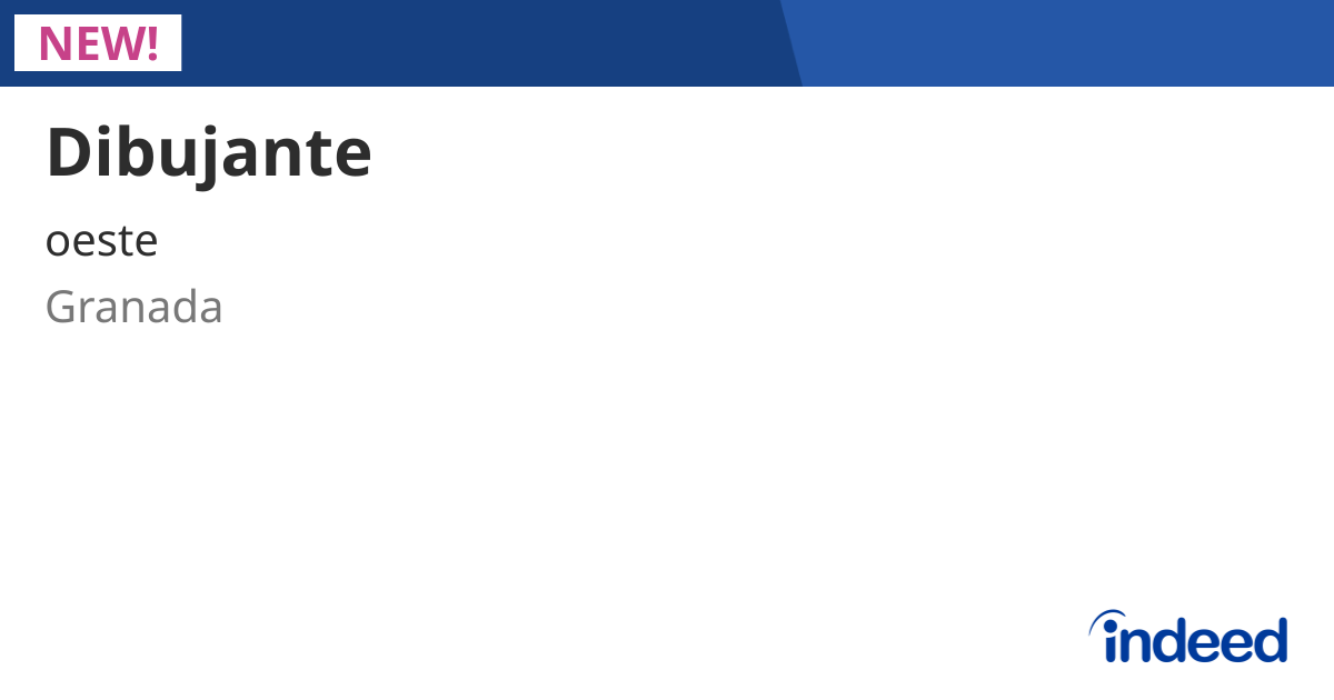 Dibujante - 11520, Granada, CDMX - Indeed.com