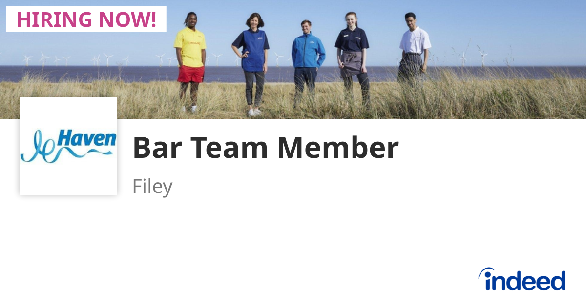 Bar Team Member - Filey YO14 9SH - Indeed.com
