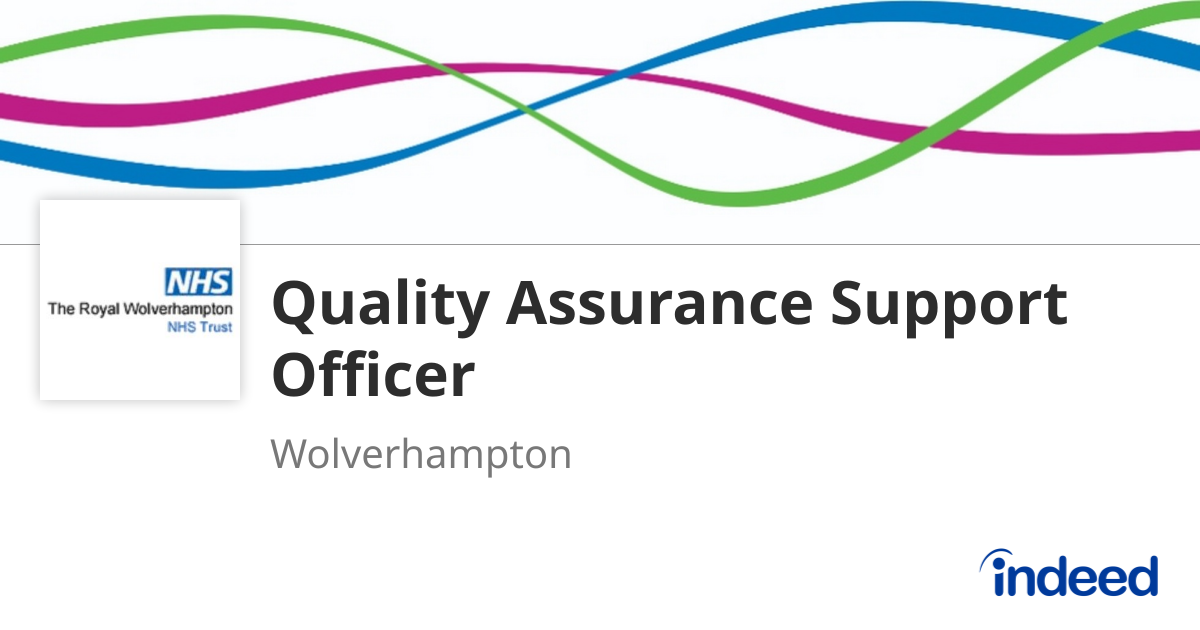 Quality Assurance Support Officer - Wolverhampton WV10 0QP - Indeed.com