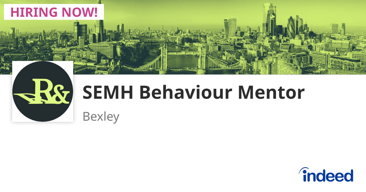 SEMH Behaviour Mentor - Bexley - Indeed.com
