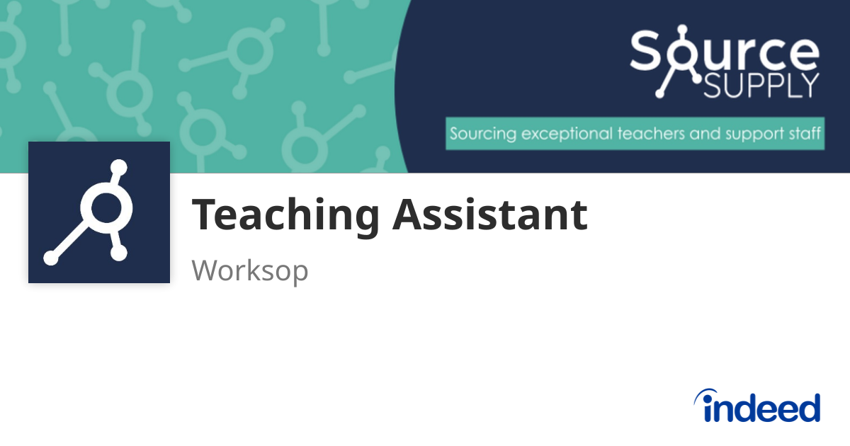Teaching Assistant - Worksop S80 - Indeed.com