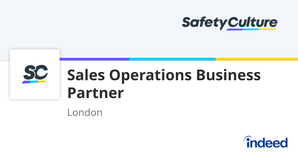 Sales Operations Business Partner - London - Indeed.com
