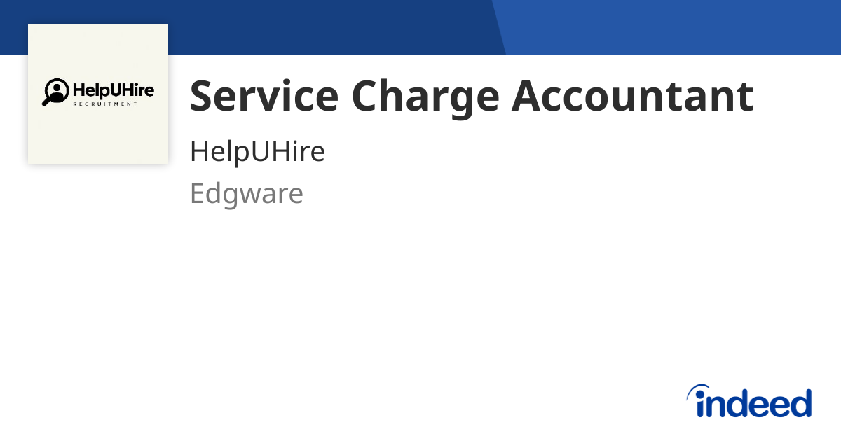 Service Charge Accountant - Edgware HA8 - Indeed.com